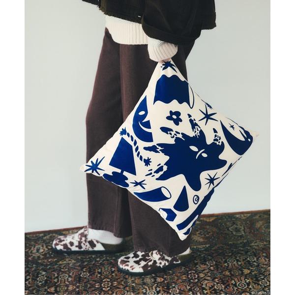 ZOZO問い合わせ番号:111153502ショップ:BAYFLOW，ベイフローブランド:BAYFLOW，ベイフロー商品名:「KAORU SATO×BAYFLOW」アソートデザインクッション（WEB限定）カテゴリ:インテリア>クッション...