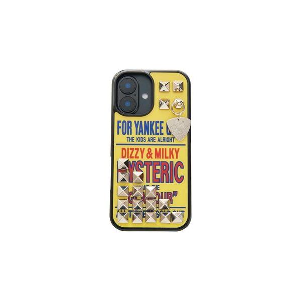 ZOZO問い合わせ番号:111156292ショップ:HYSTERIC GLAMOUR，ヒステリックグラマーブランド:HYSTERIC GLAMOUR，ヒステリックグラマー商品名:DIZZY＆MILKY スタッズiPhoneカバーカテゴリ:P...