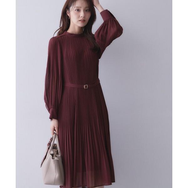 ZOZO問い合わせ番号:111192546ショップ:index，インデックスブランド:index，インデックス商品名:「XS-3Lサイズ」ジョーゼットアソートプリーツワンピース「洗濯機OK／防シワ／イージーアイロン」カテゴリ:ワンピース/ド...
