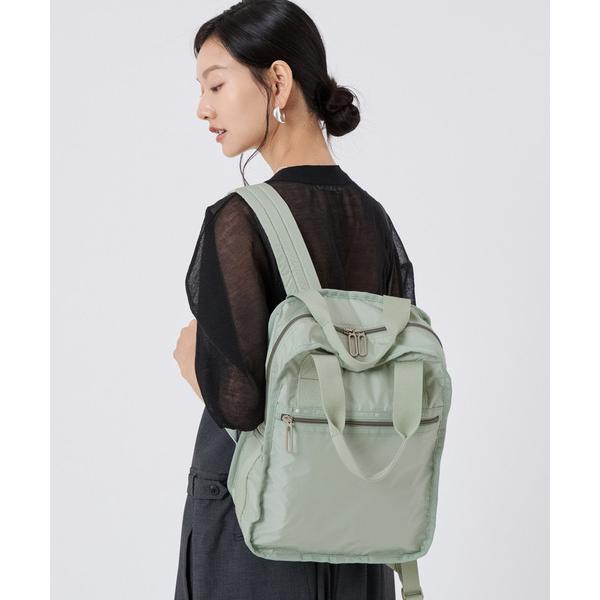 ZOZO問い合わせ番号:111192607ショップ:LeSportsac，レスポートサックブランド:LeSportsac，レスポートサック商品名:MED URBAN BACKPACK グリーンカーキCカテゴリ:バッグ>バックパック/リ...