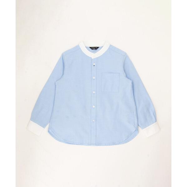 ZOZO問い合わせ番号:111192858ショップ:COMME CA ISM，コムサイズムブランド:COMME CA ISM，コムサイズム商品名:バンドカラーシャツカテゴリ:トップス>シャツ/ブラウスブランド品番:98-10HQ10-...