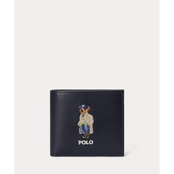 ZOZO問い合わせ番号:111193924ショップ:POLO RALPH LAUREN，ポロ ラルフ ローレンブランド:POLO RALPH LAUREN，ポロ ラルフ ローレン商品名:Polo ベア レザー ビルフォールド コイン ウォレ...