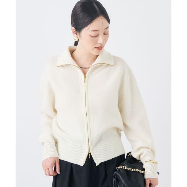 ZOZO問い合わせ番号:111194238ショップ:NOLLEY'S，ノーリーズブランド:NOLLEY'S Sophi，ノーリーズソフィ，NOLLEY'S，ノーリーズ商品名:カシミヤ混紡毛ジップアップカーディガンカテゴリ:トップス>カ...