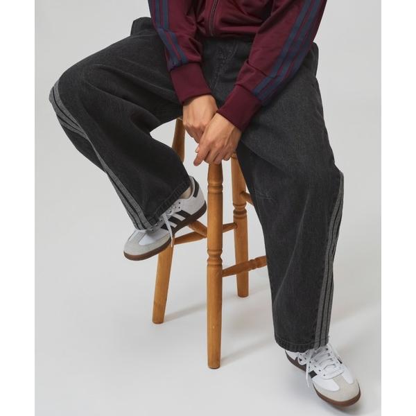 ZOZO問い合わせ番号:111194765ショップ:アルペンZOZOTOWN店，アルペンゾゾタウンテンブランド:adidas，アディダス商品名:アディダス adidas スタジアム オーバーサイズフィット デニム フルレングス オープンヘム...