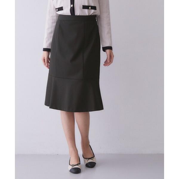 ZOZO問い合わせ番号:111196675ショップ:index，インデックスブランド:index，インデックス商品名:「S-3Lサイズ」ストレッチマーメイドフレアスカート「洗濯機OK／イージーアイロン」カテゴリ:スカート>スカートブラ...