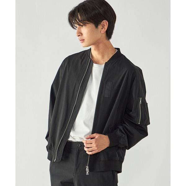 『タイムセール実施中』ZOZO問い合わせ番号:111198594ショップ:COMME CA ISM，コムサイズムブランド:COMME CA ISM，コムサイズム商品名:4U MA-1ブルゾンカテゴリ:ジャケット/アウター>ブルゾンブラ...