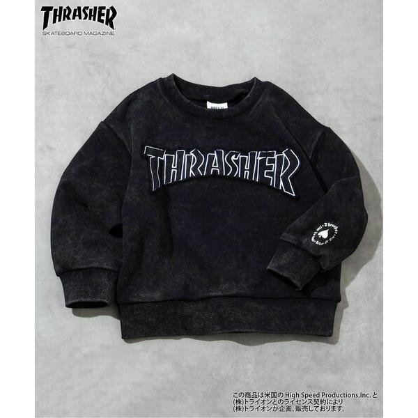 ZOZO問い合わせ番号:111198811ショップ:F.O.Online Store，エフオーオンラインストアブランド:THRASHER，スラッシャー，BREEZE，ブリーズ商品名:「リンク」THRASHER ロゴアップリケトレーナーカテゴ...