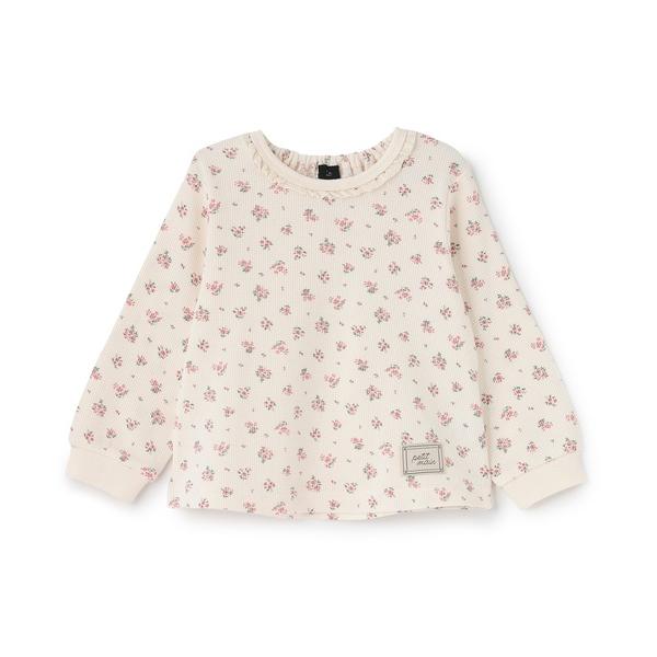 ZOZO問い合わせ番号:111235097ショップ:petit main，プティマインブランド:petit main，プティマイン商品名:【オーガニック】ワッフル長袖Tカテゴリ:トップス>Tシャツ/カットソーブランド品番:966320...