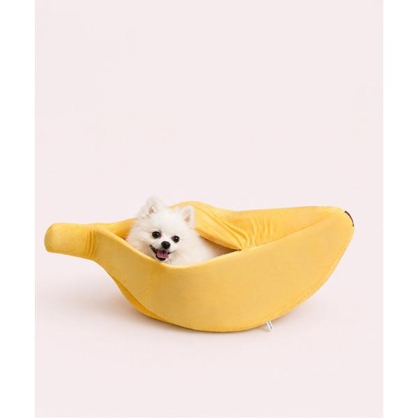 ※このアイテムは返品・交換対象外商品です。ZOZO問い合わせ番号:111274574ショップ:aimoha，アイモハブランド:aimoha，アイモハ商品名:バナナ型 ペットベッドカテゴリ:ペットグッズ>ペット用クッション/マットブラン...