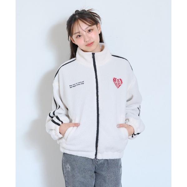 ZOZO問い合わせ番号:111310446ショップ:NARUMIYA ONLINE，ナルミヤ オンラインブランド:LOVETOXIC，ラブトキシック商品名:「7days」ラインボアアウターカテゴリ:ジャケット/アウター>ブルゾンブラン...