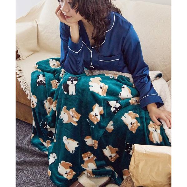 ZOZO問い合わせ番号:111314567ショップ:bflat，ビーフラットブランド:Fashion Letter，ファッションレター商品名:スワンネル アニマル マルチブランケット 100×140cmカテゴリ:インテリア>ブランケッ...