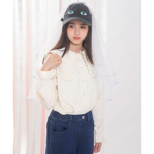 ZOZO問い合わせ番号:111315425ショップ:branshes，ブランシェスブランド:MELLOW-LY，メロウリー，branshes，ブランシェス商品名:「MELLOW-LY/WEB限定」フリルBIG襟ブラウスカテゴリ:トップス&g...