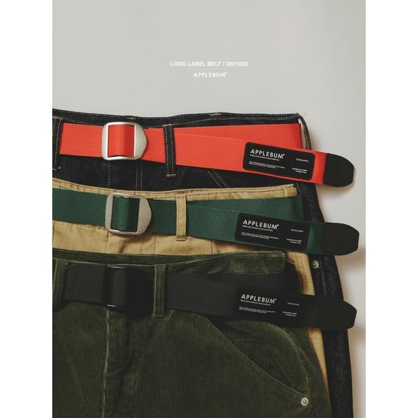 ZOZO問い合わせ番号:111352888ショップ:APPLEBUM，アップルバムブランド:APPLEBUM，アップルバム商品名:Logo Label Beltカテゴリ:ファッション雑貨>ベルトブランド品番:2621002素材:ポリエ...