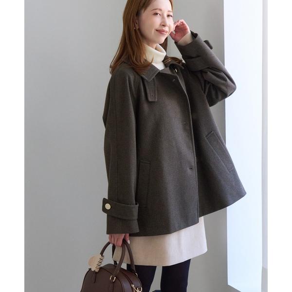 ZOZO問い合わせ番号:111353603ショップ:ROPE' PICNIC，ロぺピクニックブランド:ROPE' PICNIC，ロペピクニック商品名:「WEB限定カラー」ジャージメルトン 金ボタン ミドル丈 コート 低身長 小柄さんサイズ有...
