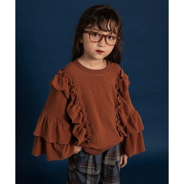 ZOZO問い合わせ番号:111354569ショップ:branshes，ブランシェスブランド:branshes，ブランシェス商品名:「WEB限定」ボリュームフリルトレーナーカテゴリ:トップス>スウェットブランド品番:12-6304-09...