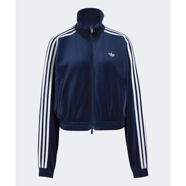 ZOZO問い合わせ番号:111393236ショップ:adidas，アディダスブランド:adidas，アディダス，adidas Originals，アディダスオリジナルス商品名:プリーツベロア トラックトップ（ジャージ） / トラックジャケッ...