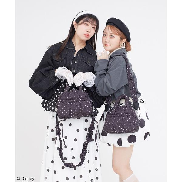 ZOZO問い合わせ番号:111394283ショップ:ACCOMMODE，アコモデブランド:Disney，ディズニー，ACCOMMODE，アコモデ商品名:ディズニー/キルティングイヤーボストンバッグカテゴリ:バッグ>ボストンバッグブラン...