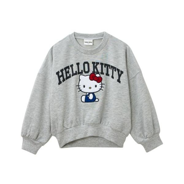 ZOZO問い合わせ番号:111439056ショップ:nissen，ニッセンブランド:sanrio，サンリオ，QUNTSTYLE，キュントスタイル商品名:「サンリオキャラクターズ」さがら刺しゅうトレーナーカテゴリ:トップス>スウェットブ...
