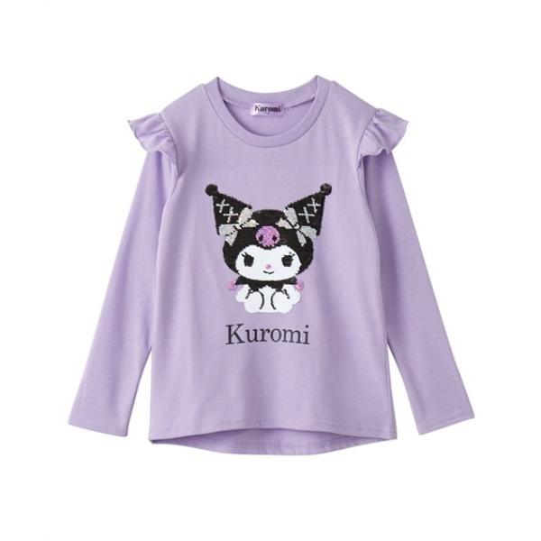 ZOZO問い合わせ番号:111439057ショップ:nissen，ニッセンブランド:sanrio，サンリオ，QUNTSTYLE，キュントスタイル商品名:「サンリオキャラクターズ」スパンコール長袖Tシャツカテゴリ:トップス>Tシャツ/カ...