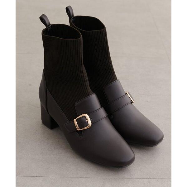 ZOZO問い合わせ番号:111440771ショップ:natural couture，ナチュラルクチュールブランド:natural couture，ナチュラルクチュール商品名:ニットソックスブーツカテゴリ:シューズ>ブーツブランド品番:...
