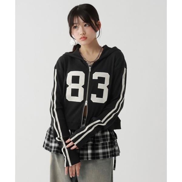 ZOZO問い合わせ番号:111441289ショップ:repipi armario，レピピアルマリオブランド:repipi armario，レピピ アルマリオ，10C REPIPI，ジューシーレピピ商品名:ナンバリングフーディカテゴリ:トップ...