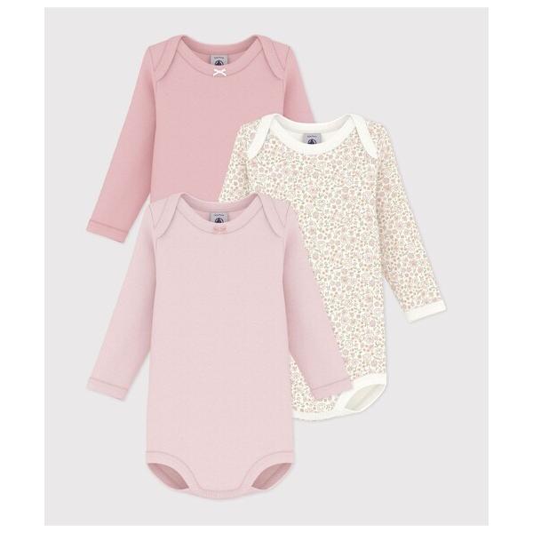 ※このアイテムは返品・交換対象外商品です。ZOZO問い合わせ番号:111442238ショップ:PETIT BATEAU，プチバトーブランド:PETIT BATEAU，プチバトー商品名:プリント長袖USボディ３枚組カテゴリ:ママ＆ベビー&gt...
