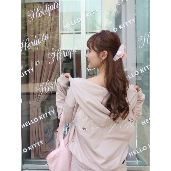 ZOZO問い合わせ番号:111597108ショップ:Her lip to，ハーリップトゥブランド:Her lip to，ハーリップトゥー商品名:HLT x Hello Kitty Hair Clipカテゴリ:ヘアアクセサリー>バレッタ...