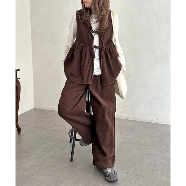 ZOZO問い合わせ番号:111598345ショップ:CPCM，シーピーシーエムブランド:CPCM，シーピーシーエム商品名:コーデュロイビスチェセットアップカテゴリ:ジャケット/アウター>セットアップブランド品番:PGL1062209A...