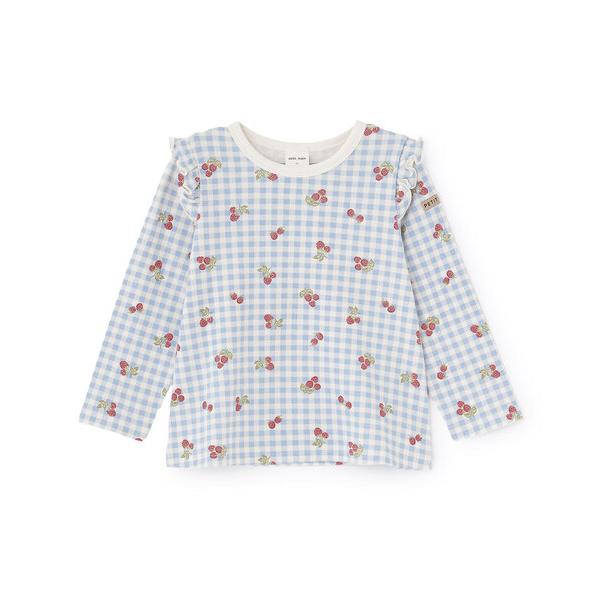 ZOZO問い合わせ番号:111600796ショップ:petit main，プティマインブランド:petit main，プティマイン商品名:「プティプラ」GIRLS長袖Tシャツカテゴリ:トップス>Tシャツ/カットソーブランド品番:966...