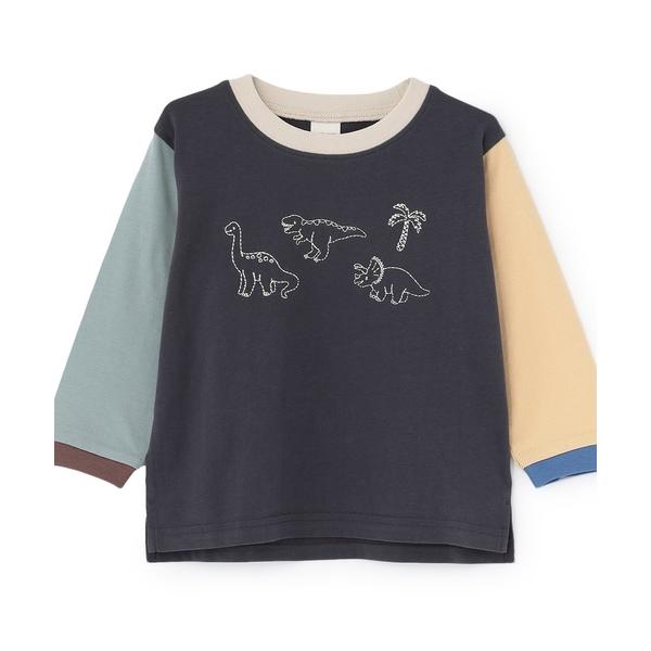 ZOZO問い合わせ番号:111600797ショップ:petit main，プティマインブランド:petit main，プティマイン商品名:「WEB別注カラーあり」「プティプラ」BOYS長袖Tシャツカテゴリ:トップス>Tシャツ/カットソ...