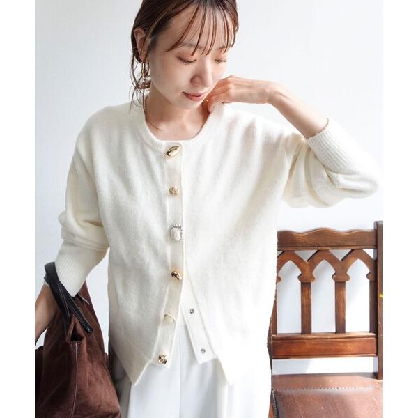 ZOZO問い合わせ番号:111604540ショップ:NOLLEY'S，ノーリーズブランド:NOLLEY'S，ノーリーズ商品名:「TORRAZZO DONNA」「林(mayumi_nol)別注」ビジューカーディガンカテゴリ:トップス>カ...