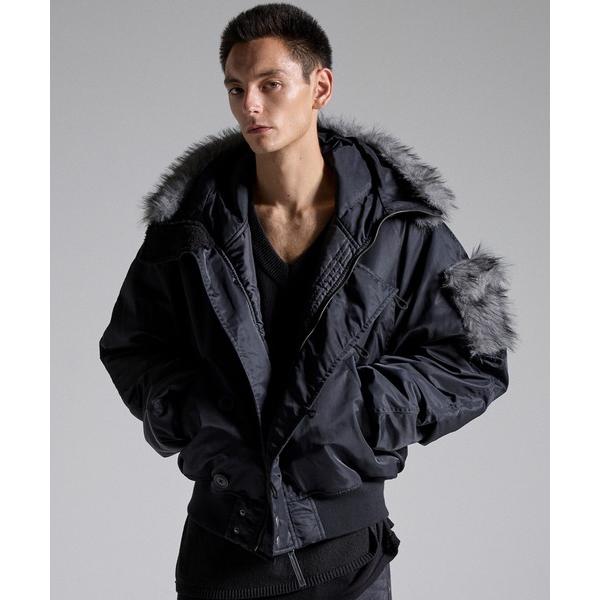 ZOZO問い合わせ番号:111606558ショップ:EMMA CLOTHES，エマ クローズブランド:GRANCY，グランシー商品名:「GRANCY」ファーポケットデザインフェードN2Bジャケット / Furpocket Design Fa...
