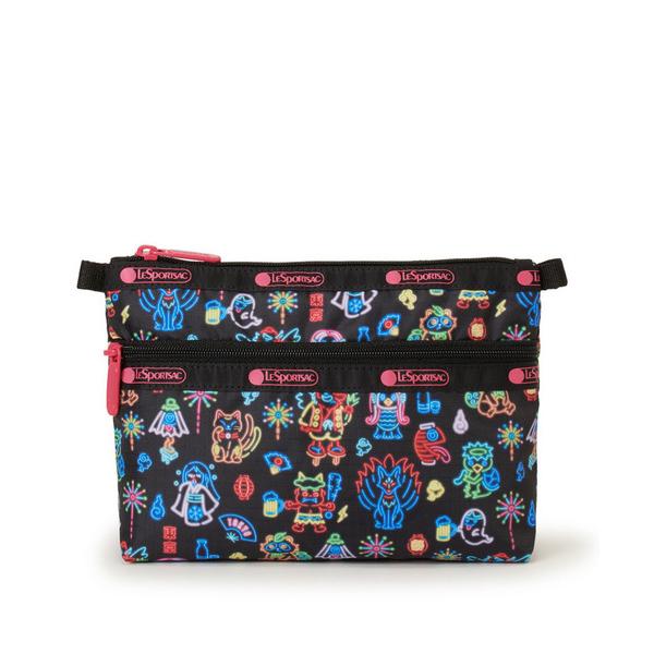 ZOZO問い合わせ番号:111641568ショップ:LeSportsac，レスポートサックブランド:LeSportsac，レスポートサック商品名:COSMETIC CLUTCH ヨウカイフェスタカテゴリ:財布/小物>ポーチブランド品番...