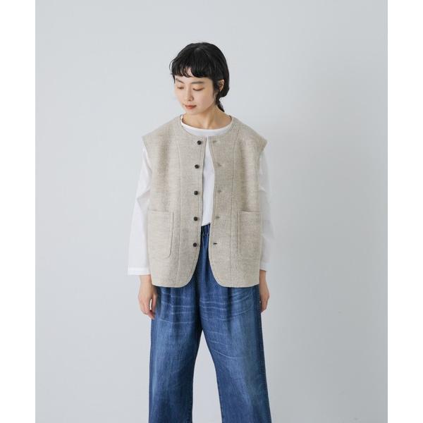 ZOZO問い合わせ番号:111644218ショップ:かぐれ，かぐれブランド:かぐれ，カグレ商品名:ボイルドウールベストカテゴリ:トップス>ベストブランド品番:GA26430-2070114素材:毛100%原産国:中国カラー:アイボリー...