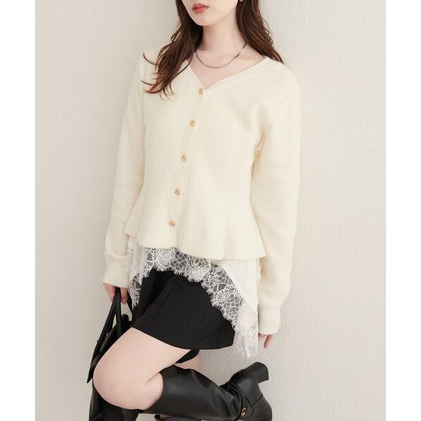 ZOZO問い合わせ番号:111644242ショップ:natural couture，ナチュラルクチュールブランド:natural couture，ナチュラルクチュール商品名:ラメペプラムニットカテゴリ:トップス>ニット/セーターブラン...