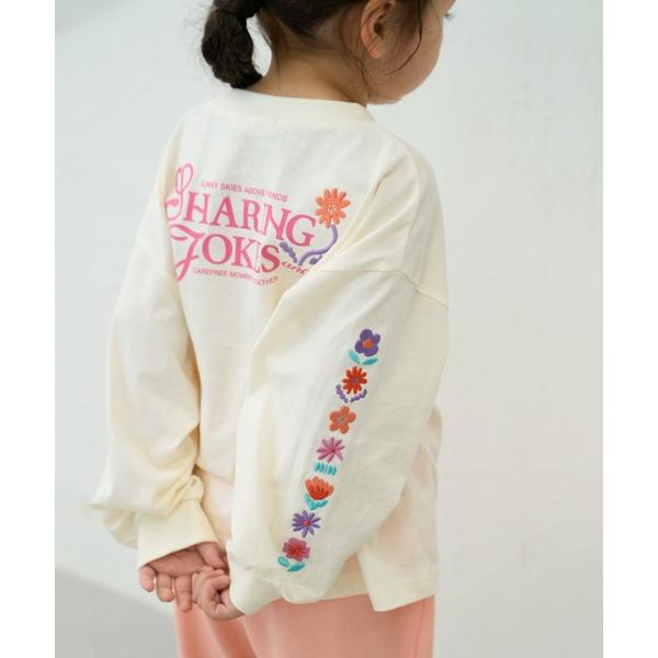 ZOZO問い合わせ番号:111645125ショップ:pairmanon，ペアマノンブランド:pairmanon，ペアマノン，coucou manon，ククゥ マノン商品名:「90-150cm」「吸水速乾・UV・遮熱」綿100% 袖刺繍プリン...