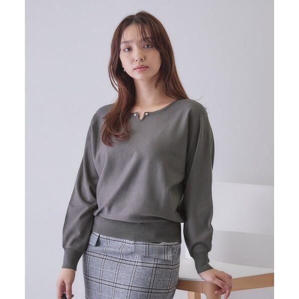 ZOZO問い合わせ番号:111646833ショップ:index，インデックスブランド:index，インデックス商品名:【8色／S-3Lサイズ】ビジュー付きドルマンニット《洗濯機OK／抗ピリング》カテゴリ:トップス>ニット/セーターブラ...