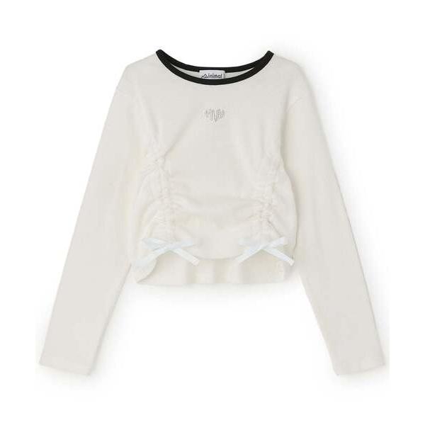 ZOZO問い合わせ番号:111720079ショップ:petit main，プティマインブランド:minimal，ミニマル商品名:テレコドロスト長袖Tシャツカテゴリ:トップス>Tシャツ/カットソーブランド品番:4363226素材:【オフ...