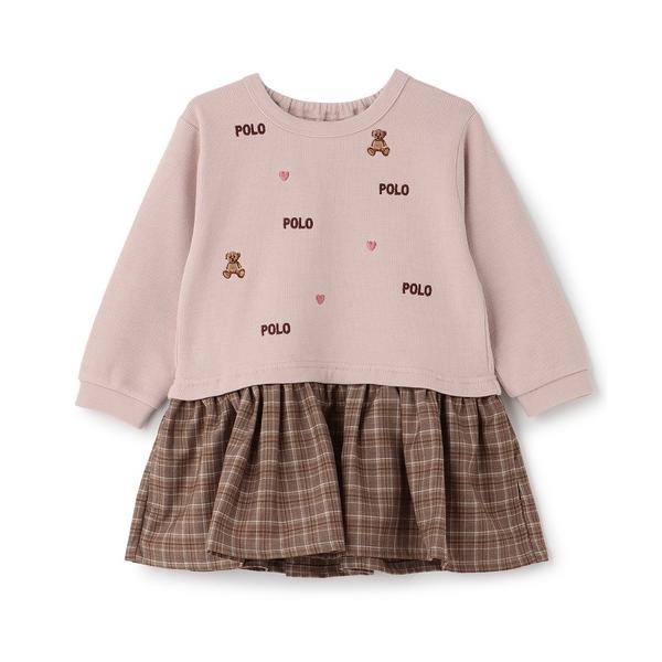 ZOZO問い合わせ番号:111760972ショップ:petit main，プティマインブランド:petit main，プティマイン商品名:「POLO BCS」ドッキングワンピースカテゴリ:ワンピース/ドレス>ワンピースブランド品番:9...