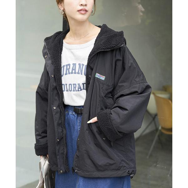 ZOZO問い合わせ番号:111763374ショップ:FREAK'S STORE，フリークスストアブランド:FREAK'S STORE，フリークスストア商品名:限定展開　FREAK'S STORE OUTDOORS ボア リバーシブル フーデ...