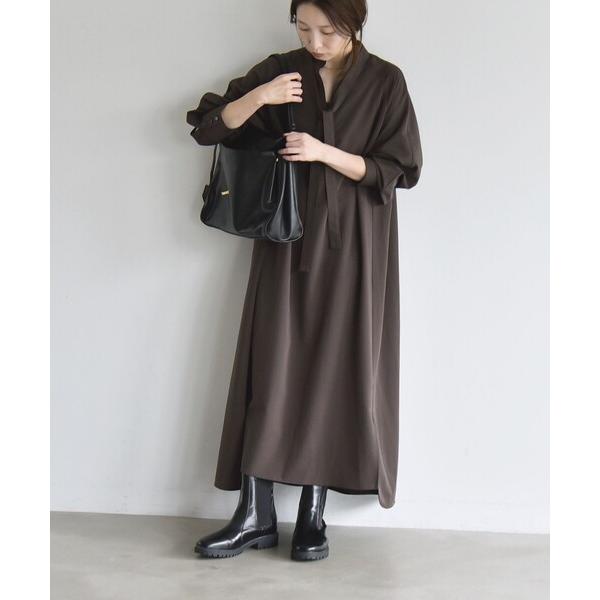 ZOZO問い合わせ番号:111763391ショップ:SHIPS for women，シップス フォー ウィメンブランド:quaranciel，カランシエル，SHIPS，シップス商品名:「洗濯機可能」スタンドカラー リボンタイ スキッパー ボ...