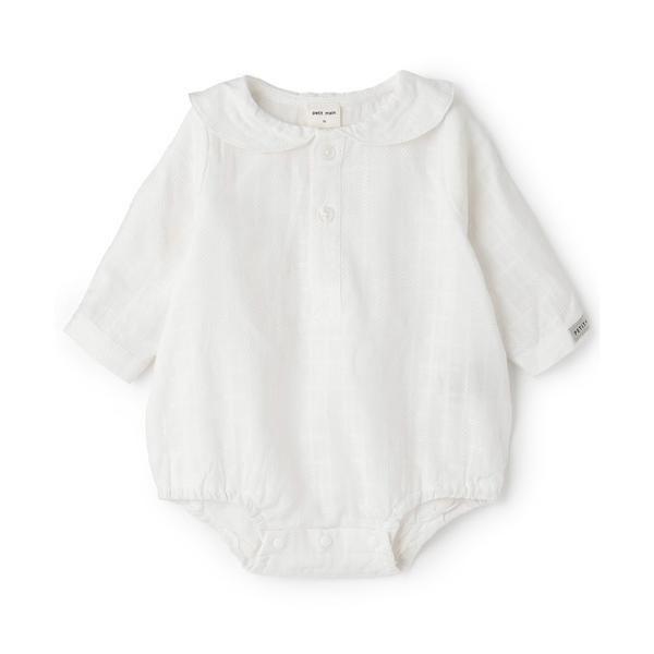 ※このアイテムは返品・交換対象外商品です。ZOZO問い合わせ番号:111843404ショップ:petit main，プティマインブランド:petit main，プティマイン商品名:衿つきロンパースカテゴリ:ママ＆ベビー>ロンパースブラ...