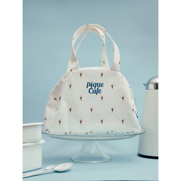 ZOZO問い合わせ番号:112004998ショップ:gelato pique，ジェラート　ピケブランド:gelato pique，ジェラートピケ商品名:「cafe」アイス総柄保冷バッグカテゴリ:食器/キッチン>キッチンツールブランド品...