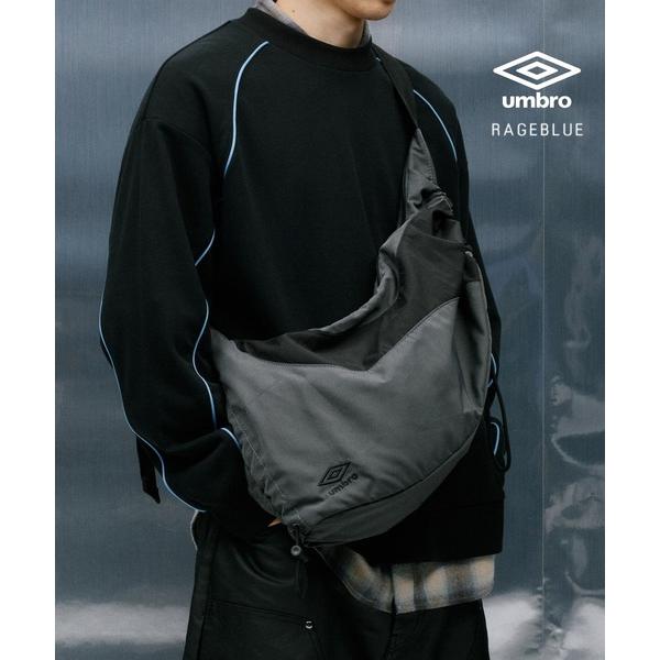 ZOZO問い合わせ番号:112055296ショップ:RAGEBLUE，レイジブルーブランド:UMBRO，アンブロ，RAGEBLUE，レイジブルー商品名:「umbro/アンブロ」コラボ/切り替えショルダーバッグカテゴリ:バッグ>ショルダ...