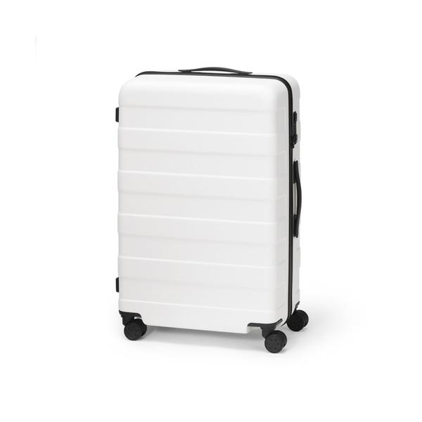 ZOZO問い合わせ番号:112058712ショップ:無印良品，ムジルシリョウヒンブランド:無印良品，ムジルシリョウヒン商品名:バーを自由に調節できる　ハードキャリーケース　（７５Ｌ）カテゴリ:バッグ>スーツケース/キャリーバッグブラン...
