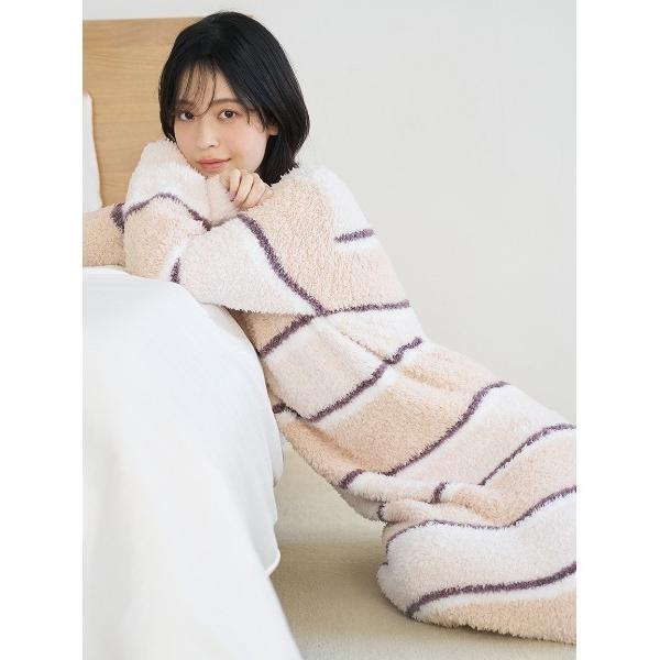 ZOZO問い合わせ番号:112102543ショップ:gelato pique，ジェラート　ピケブランド:gelato pique，ジェラートピケ商品名:ジェラートランダムボーダーワンピースカテゴリ:ルームウェア>ルームウェア/パジャマ...