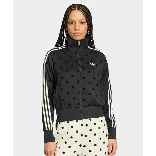 ZOZO問い合わせ番号:112104616ショップ:adidas，アディダスブランド:adidas，アディダス，adidas Originals，アディダスオリジナルス商品名:サテン ポルカドット TTトラックトップ / トラックジャケット...