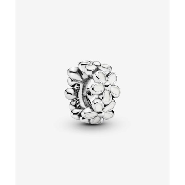 ZOZO問い合わせ番号:112105333ショップ:Pandora，パンドラブランド:Pandora，パンドラ商品名:ホワイト デイジー フラワー スペーサー チャームカテゴリ:アクセサリー>チャームブランド品番:791495EN12...