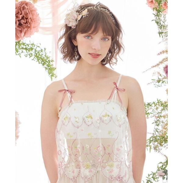※このアイテムは返品・交換対象外商品です。ZOZO問い合わせ番号:112297751ショップ:Risa Magli，リサマリブランド:Risa Magli，リサマリ商品名:プルメリア カップ付キャミソールカテゴリ:アンダーウェア>その...