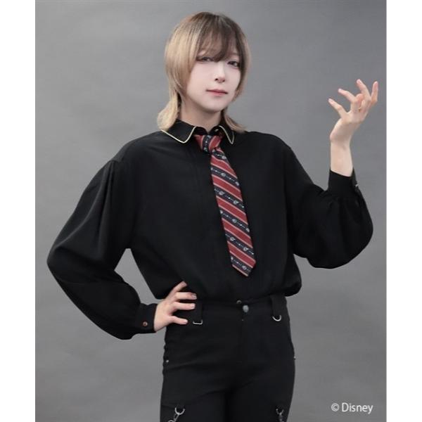ZOZO問い合わせ番号:112811002ショップ:axes femme，アクシーズファムブランド:axes femme，アクシーズファム商品名:「ディズニー ツイステッドワンダーランド」アイコンモチーフタイ付シャツカテゴリ:トップス&gt...